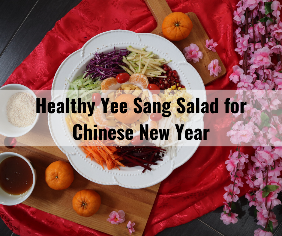 Healthy Yee Sang Salad for Chinese New Year