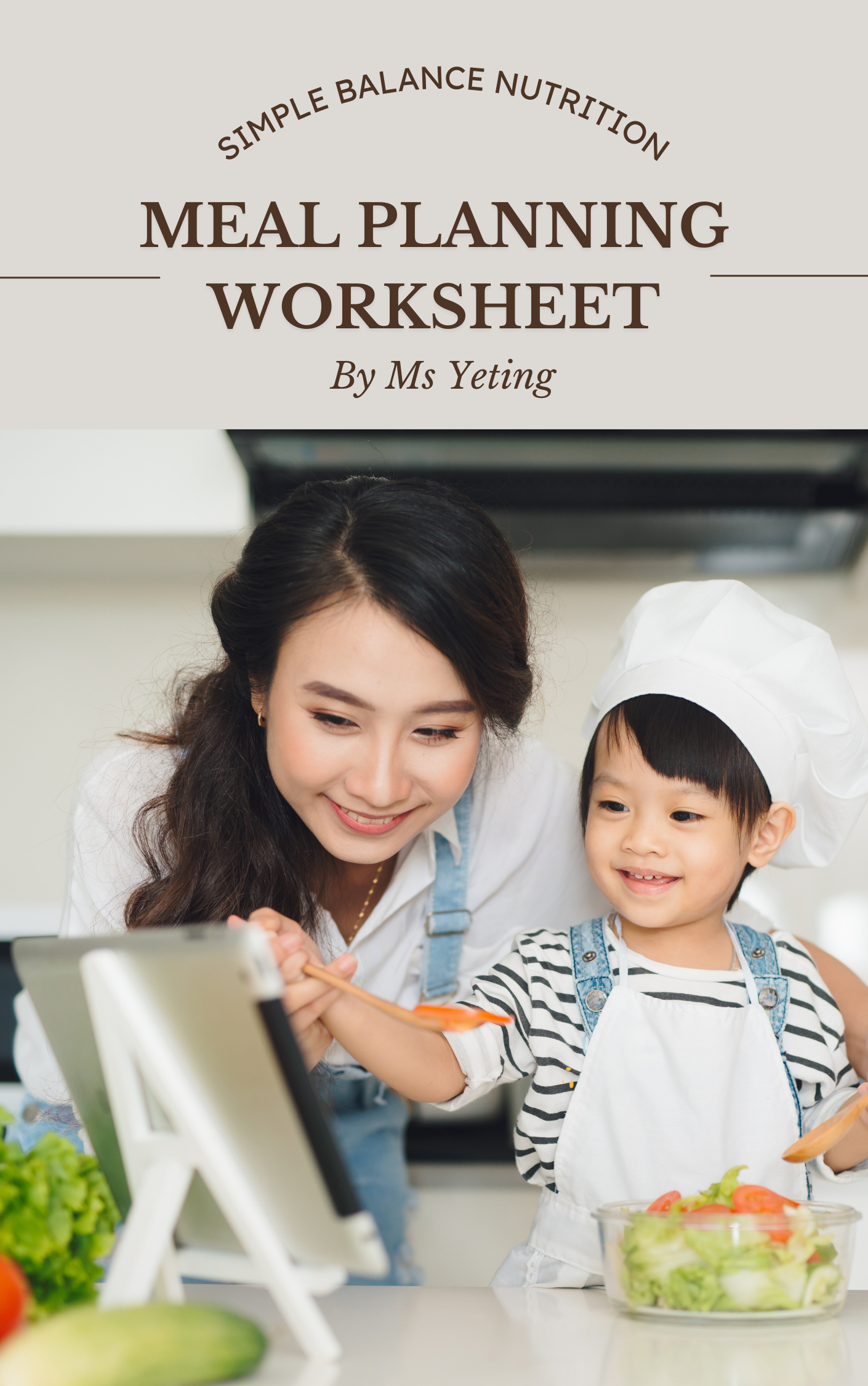 Meal Planning Worksheet - Simple Balance Nutrition